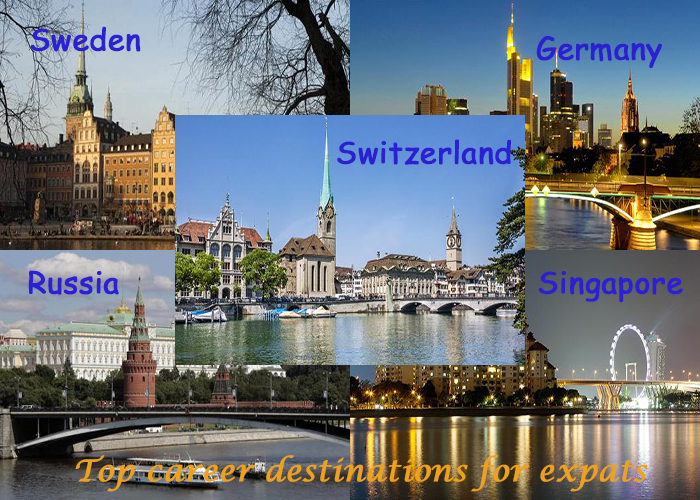 Top rated career destinations of the world for expats